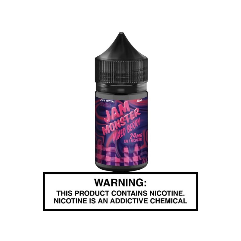 Jam Monster Salts Mixed Berry | Nicotine Salts | Vaporbeast