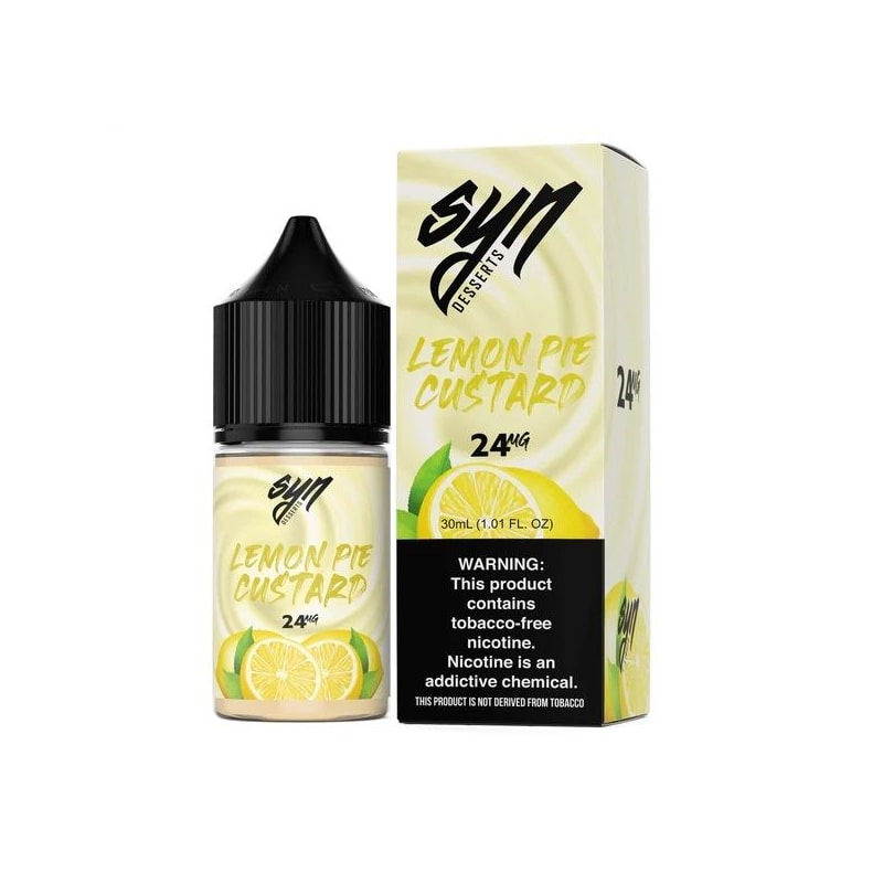Syn Salts Lemon Pie Custard | E-liquid | Vaporbeast