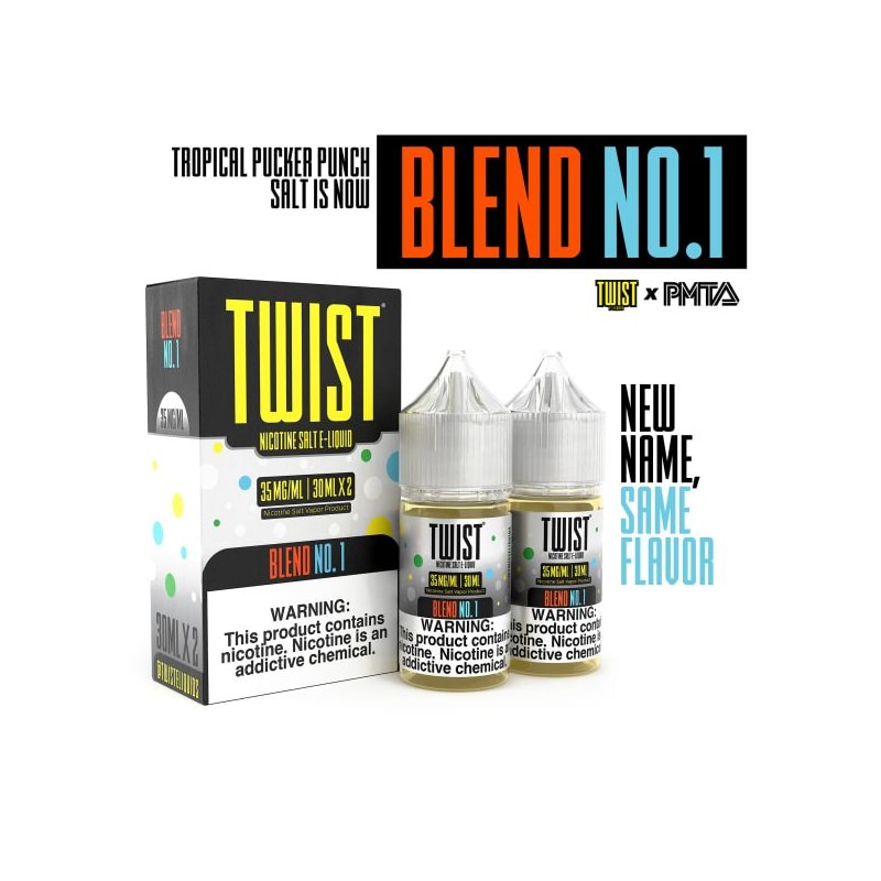 Twist Salts Blend No. 1 - 2 Pack | Nicotine Salts | Vaporbeast