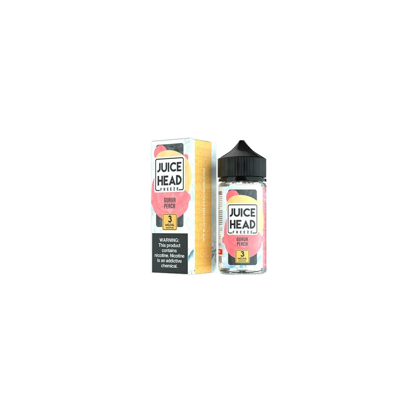 Juice Head Freeze Guava Peach| E-liquids | Vaporbeast