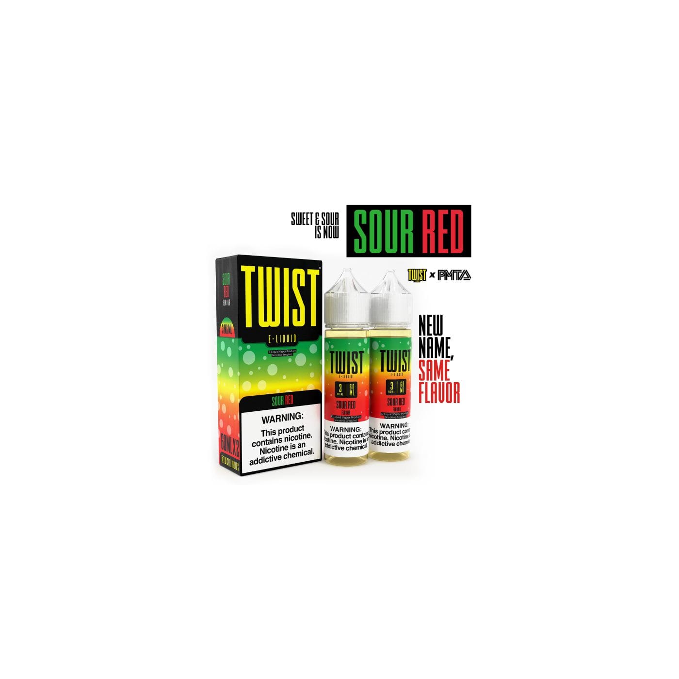 Twist Sour Red - 2 Pack | E-liquid | Vaporbeast